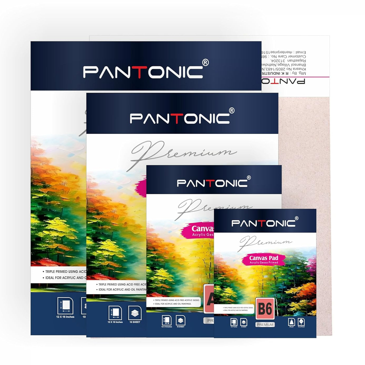 Pantonic Canvas Pad – HOBBY DUBBY